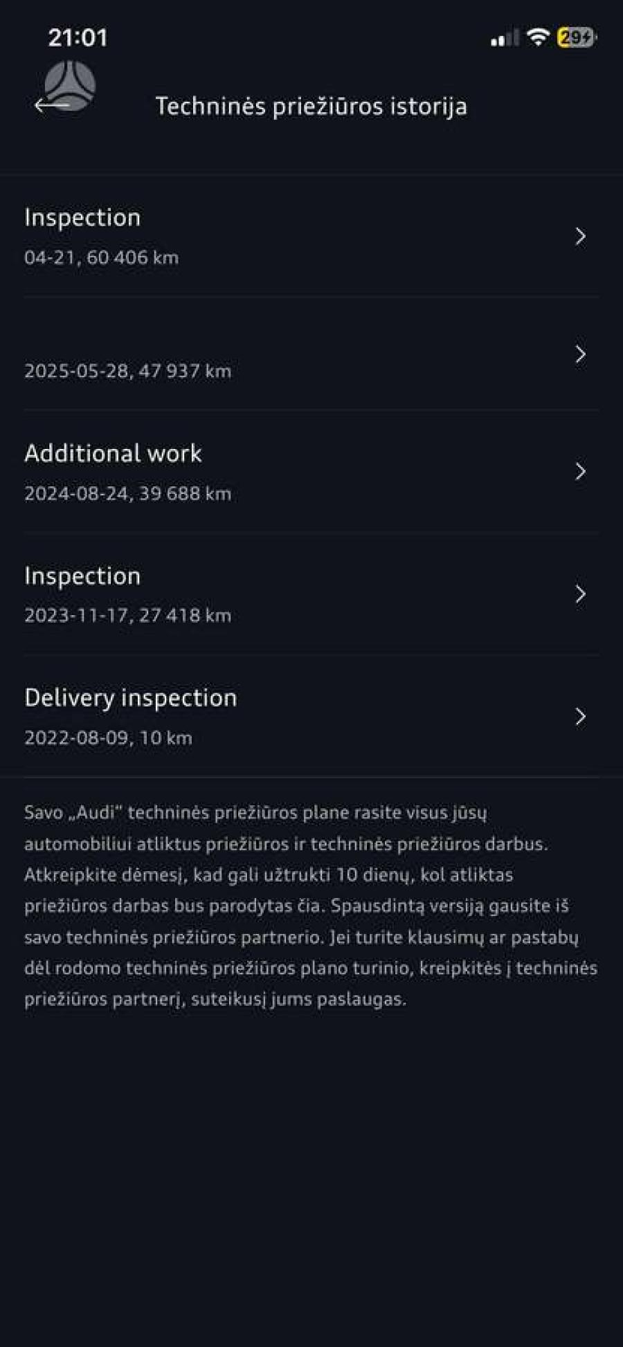 Белый Ауди E-Tron 2022 в Вильнюс, объемом двигателя 0.00 л и пробегом 66 тыс. км за 34500 €, фото 37 на AUTOMOTO.COM.LV