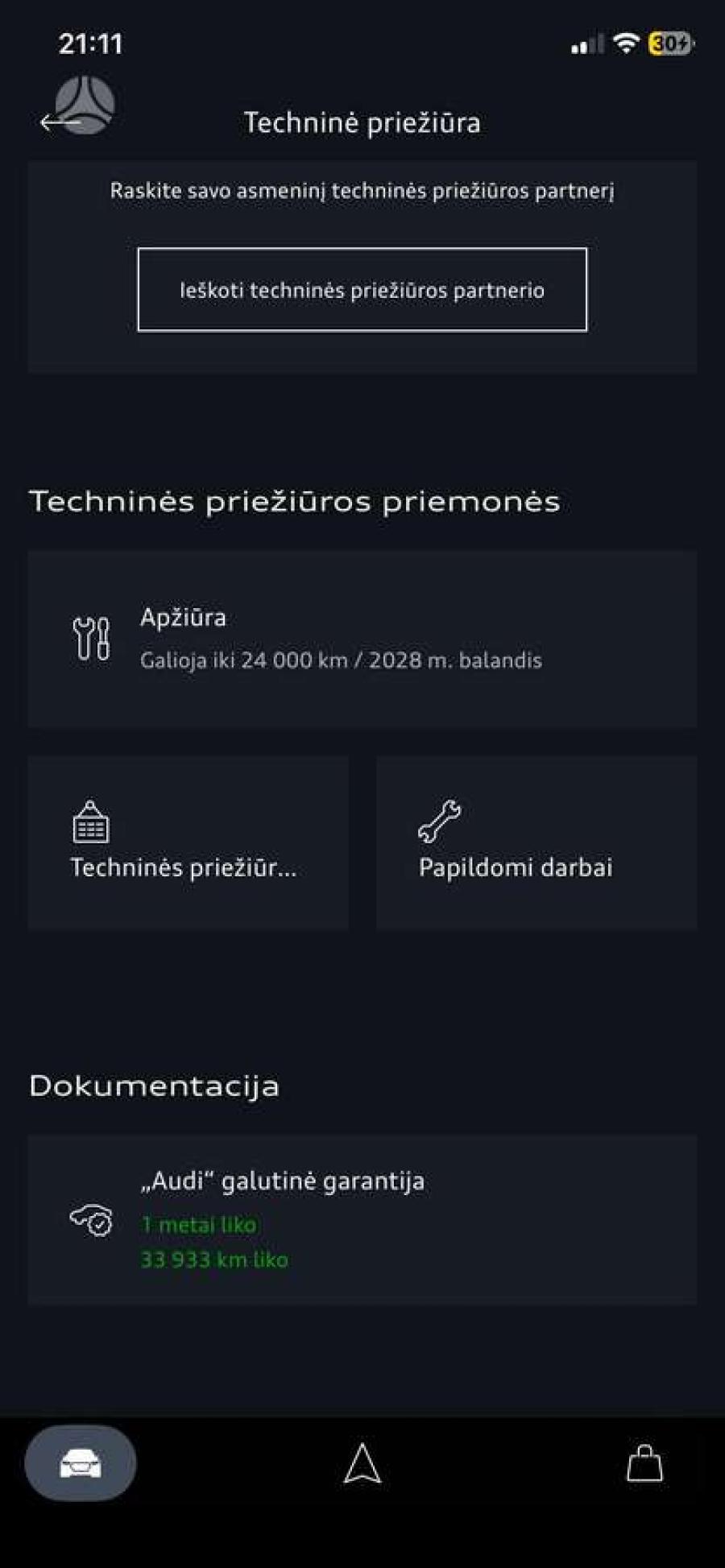 Белый Ауди E-Tron 2022 в Вильнюс, объемом двигателя 0.00 л и пробегом 66 тыс. км за 34500 €, фото 38 на AUTOMOTO.COM.LV