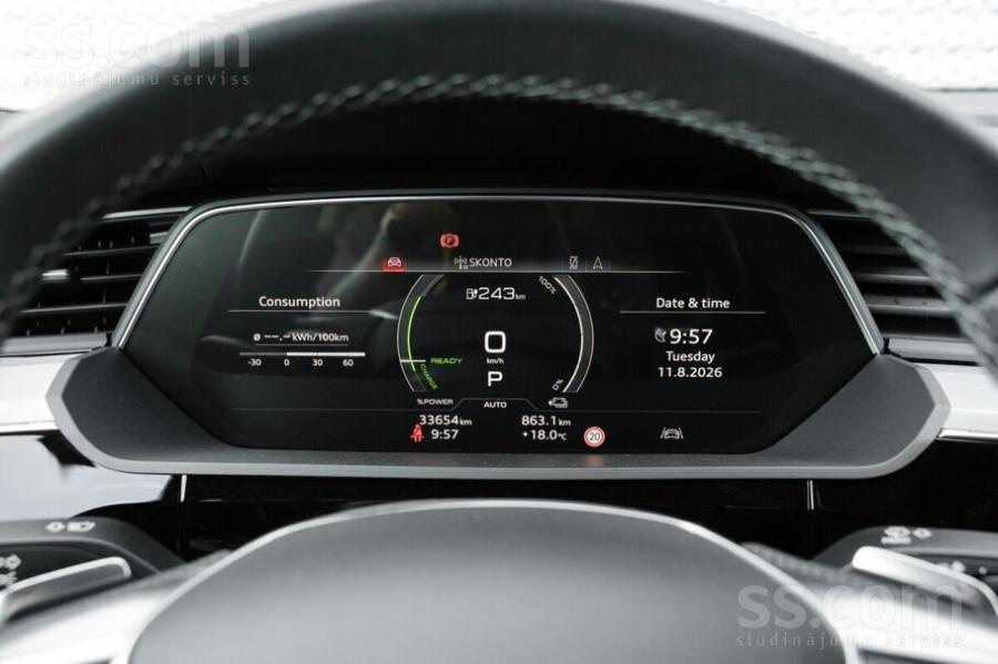 Balts Audi E-Tron 2022 Rīga, ar dzinēja tilpumu 0.00 L un nobraukumu 34 tūkst. km par 42000 €, foto 15 vietnē AUTOMOTO.COM.LV