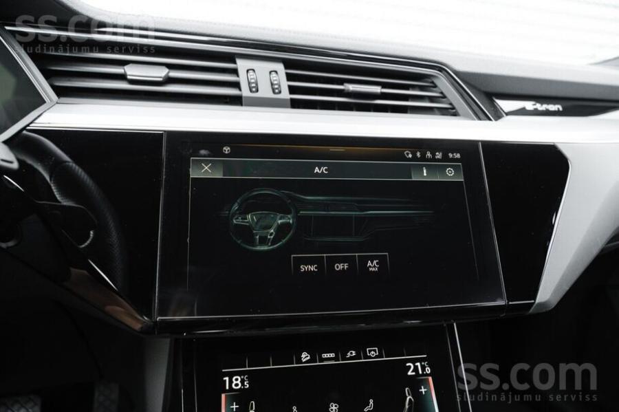Balts Audi E-Tron 2022 Rīga, ar dzinēja tilpumu 0.00 L un nobraukumu 34 tūkst. km par 42000 €, foto 19 vietnē AUTOMOTO.COM.LV