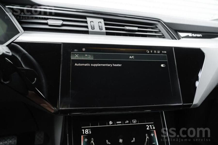 Balts Audi E-Tron 2022 Rīga, ar dzinēja tilpumu 0.00 L un nobraukumu 34 tūkst. km par 42000 €, foto 20 vietnē AUTOMOTO.COM.LV