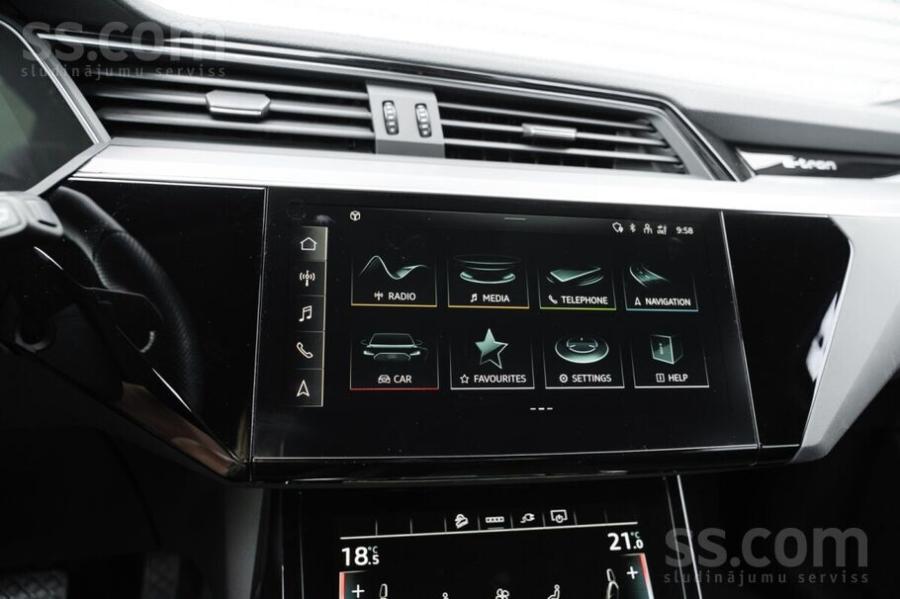 Balts Audi E-Tron 2022 Rīga, ar dzinēja tilpumu 0.00 L un nobraukumu 34 tūkst. km par 42000 €, foto 21 vietnē AUTOMOTO.COM.LV