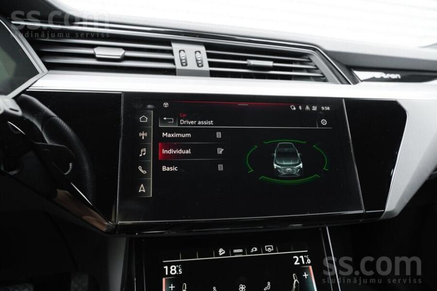Balts Audi E-Tron 2022 Rīga, ar dzinēja tilpumu 0.00 L un nobraukumu 34 tūkst. km par 42000 €, foto 25 vietnē AUTOMOTO.COM.LV