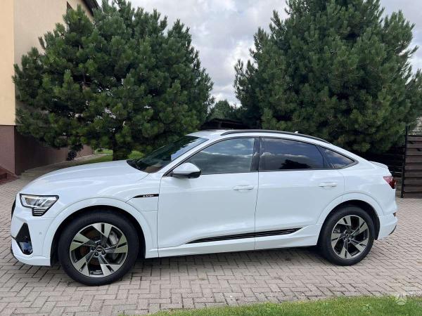 Balts Audi E-Tron 2022 Kretinga, ar dzinēja tilpumu 0.00 L un nobraukumu 41 tūkst. km par 43000 €, foto 4 vietnē AUTOMOTO.COM.LV