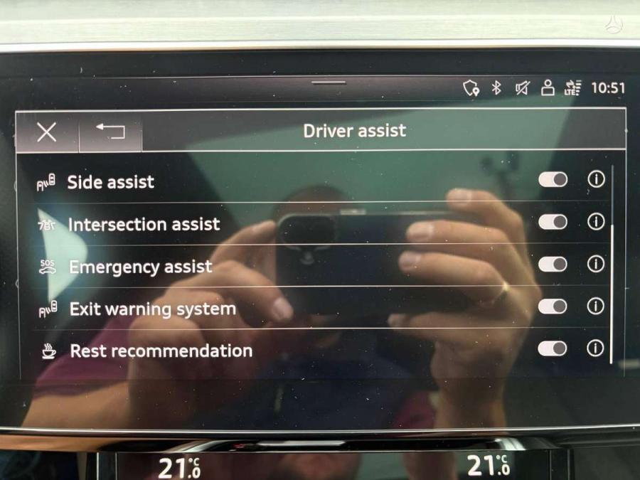 Balts Audi E-Tron 2022 Viļņa, ar dzinēja tilpumu 0.00 L un nobraukumu 90 tūkst. km par 38300 €, foto 27 vietnē AUTOMOTO.COM.LV