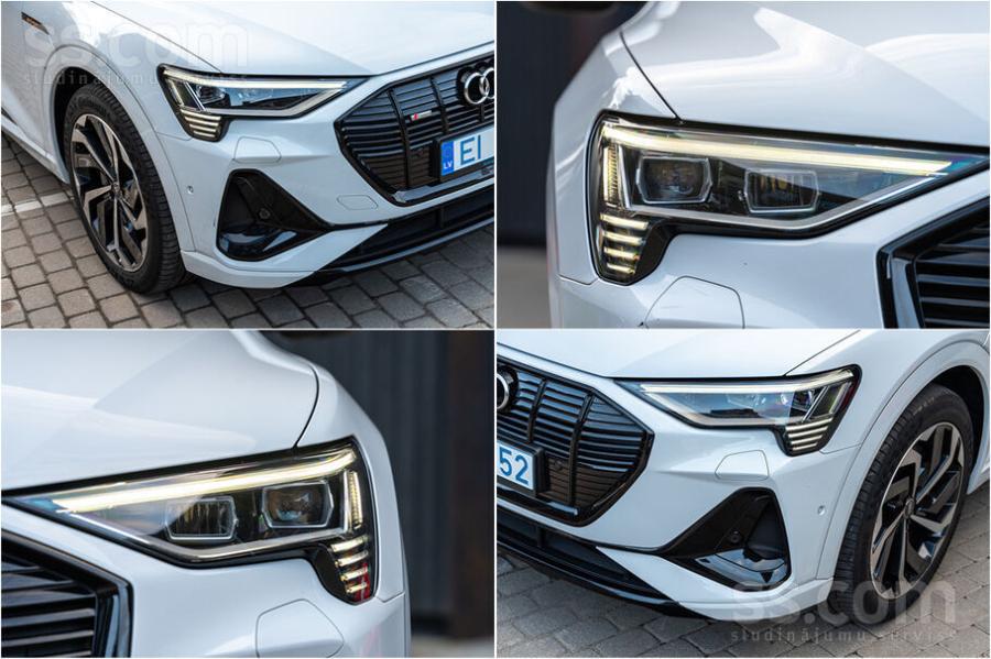 Balts Audi E-Tron 2022 Rīga, ar dzinēja tilpumu 0.00 L un nobraukumu 95 tūkst. km par 36500 €, foto 7 vietnē AUTOMOTO.COM.LV