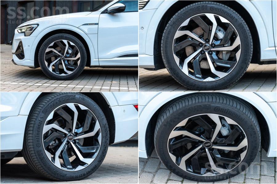 Balts Audi E-Tron 2022 Rīga, ar dzinēja tilpumu 0.00 L un nobraukumu 95 tūkst. km par 36500 €, foto 12 vietnē AUTOMOTO.COM.LV