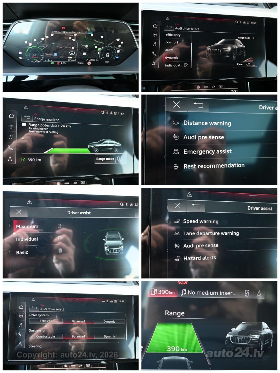 Balts Audi E-Tron 2023 Tallina, ar dzinēja tilpumu 0.00 L un nobraukumu 70 tūkst. km par 52990 €, foto 14 vietnē AUTOMOTO.COM.LV