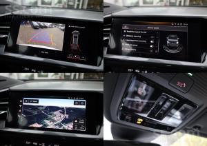 White Audi E-Tron 2024 in Riga, with an engine capacity of 0.00 L and mileage of 0 thousand km for 40995 €, photo 25 on AUTOMOTO.COM.LV