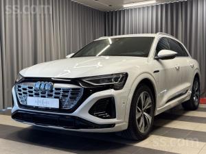 Balts Audi E-Tron 2024 Rīga, ar dzinēja tilpumu 0.00 L un nobraukumu 64 tūkst. km par 45990 €, foto  vietnē AUTOMOTO.COM.LV