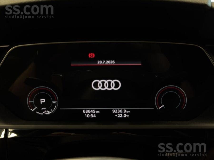 Balts Audi E-Tron 2024 Rīga, ar dzinēja tilpumu 0.00 L un nobraukumu 64 tūkst. km par 45990 €, foto 15 vietnē AUTOMOTO.COM.LV