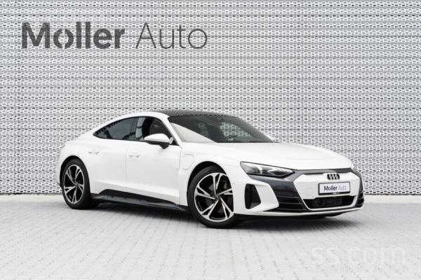 White Audi E-Tron 2021 in Riga, with an engine capacity of 0.00 L and mileage of 87 thousand km for 54600 €, photo 2 on AUTOMOTO.COM.LV