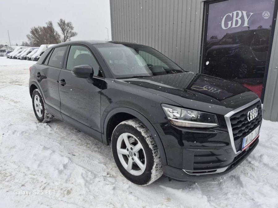 Black Audi Q2 2016 in Taurage, with an engine capacity of 1.60 L and mileage of 187 thousand km for 11495 €, photo 2 on AUTOMOTO.COM.LV