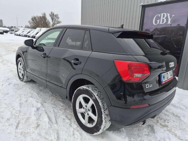 Black Audi Q2 2016 in Taurage, with an engine capacity of 1.60 L and mileage of 187 thousand km for 11495 €, photo 5 on AUTOMOTO.COM.LV