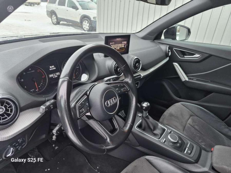 Black Audi Q2 2016 in Taurage, with an engine capacity of 1.60 L and mileage of 187 thousand km for 11495 €, photo 7 on AUTOMOTO.COM.LV