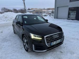 Black Audi Q2 2017 in Telschi, with an engine capacity of 2.00 L and mileage of 224 thousand km for 14800 €, photo  on AUTOMOTO.COM.LV