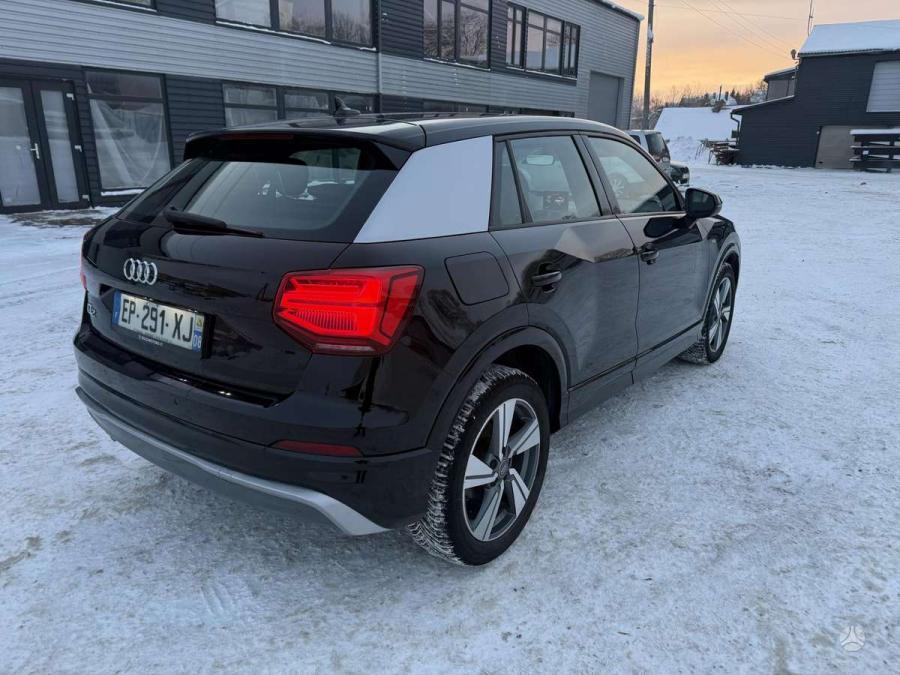 Black Audi Q2 2017 in Telschi, with an engine capacity of 2.00 L and mileage of 224 thousand km for 14800 €, photo 5 on AUTOMOTO.COM.LV
