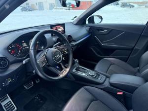 Black Audi Q2 2017 in Telschi, with an engine capacity of 2.00 L and mileage of 224 thousand km for 14800 €, photo 6 on AUTOMOTO.COM.LV