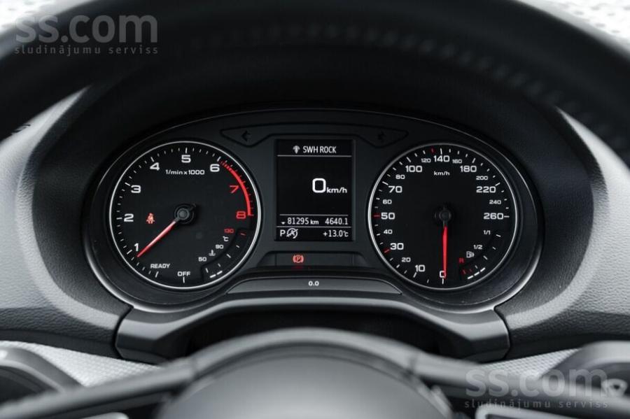 Black Audi Q2 2017 in Riga, with an engine capacity of 1.40 L and mileage of 81 thousand km for 17050 €, photo 12 on AUTOMOTO.COM.LV