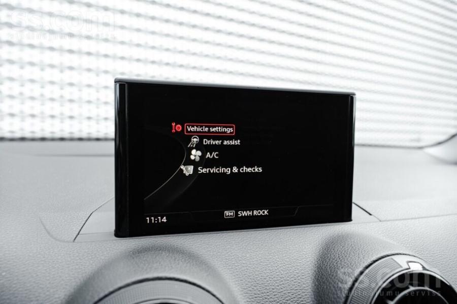 Black Audi Q2 2017 in Riga, with an engine capacity of 1.40 L and mileage of 81 thousand km for 17050 €, photo 15 on AUTOMOTO.COM.LV