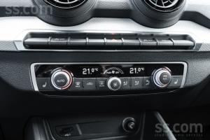 Black Audi Q2 2017 in Riga, with an engine capacity of 1.40 L and mileage of 81 thousand km for 17050 €, photo 17 on AUTOMOTO.COM.LV