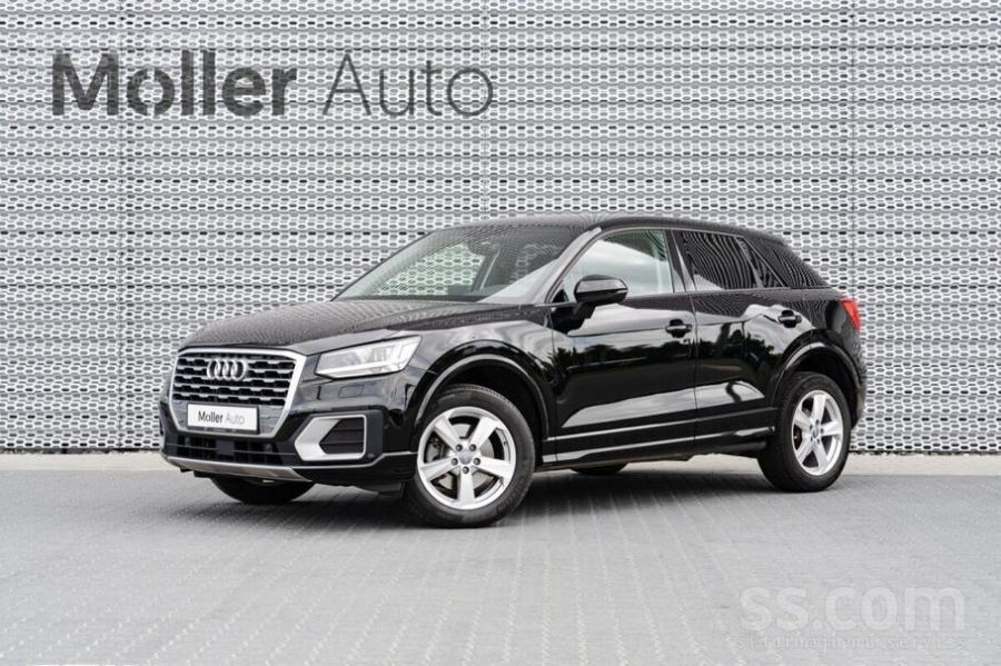 Black Audi Q2 2017 in Riga, with an engine capacity of 1.40 L and mileage of 82 thousand km for 17550 €, photo 1 on AUTOMOTO.COM.LV