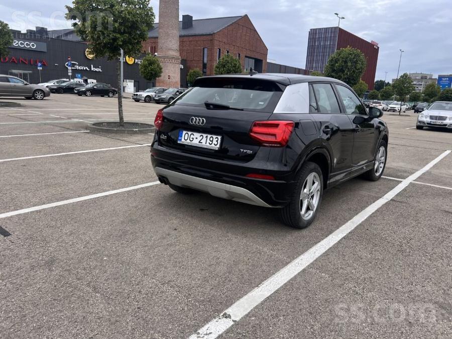 Black Audi Q2 2017 in Riga, with an engine capacity of 1.40 L and mileage of 215 thousand km for 15200 €, photo 5 on AUTOMOTO.COM.LV