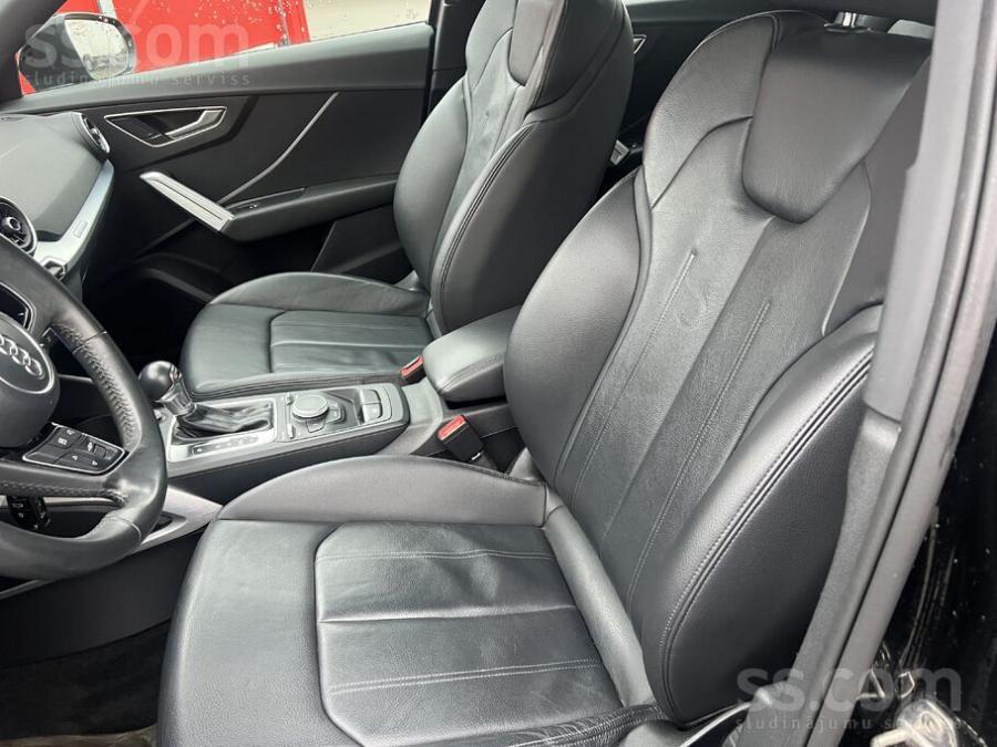 Black Audi Q2 2017 in Riga, with an engine capacity of 1.40 L and mileage of 215 thousand km for 15200 €, photo 9 on AUTOMOTO.COM.LV