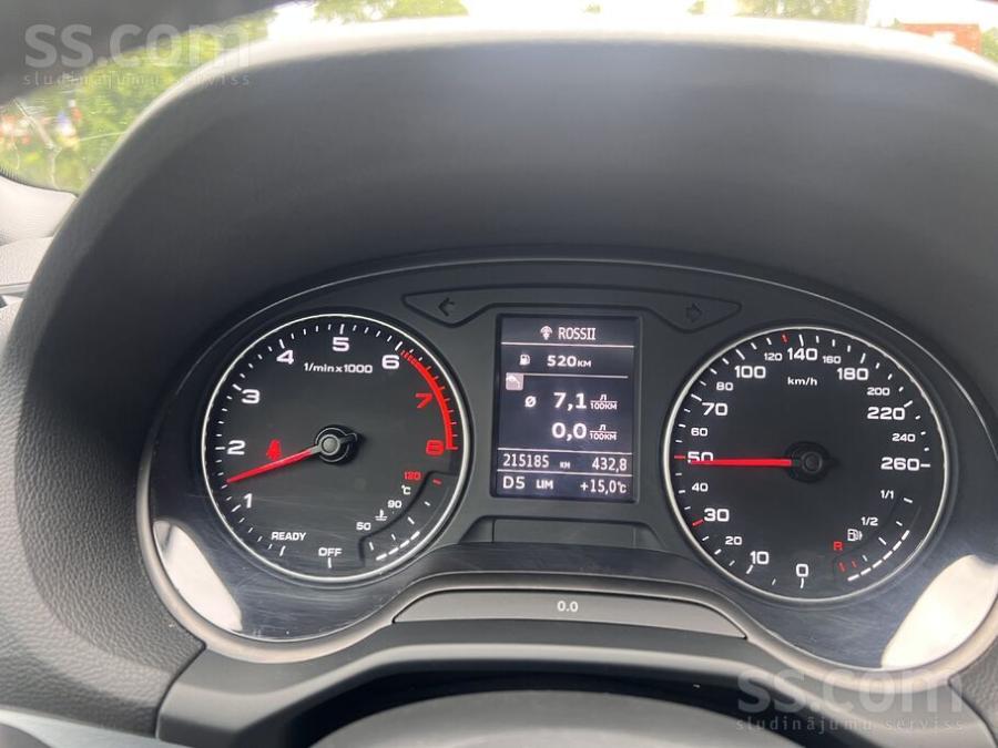 Black Audi Q2 2017 in Riga, with an engine capacity of 1.40 L and mileage of 215 thousand km for 15200 €, photo 12 on AUTOMOTO.COM.LV