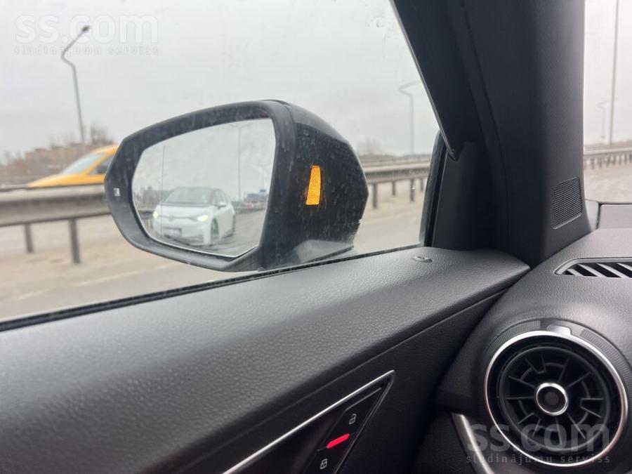 Black Audi Q2 2017 in Riga, with an engine capacity of 1.40 L and mileage of 215 thousand km for 15200 €, photo 13 on AUTOMOTO.COM.LV