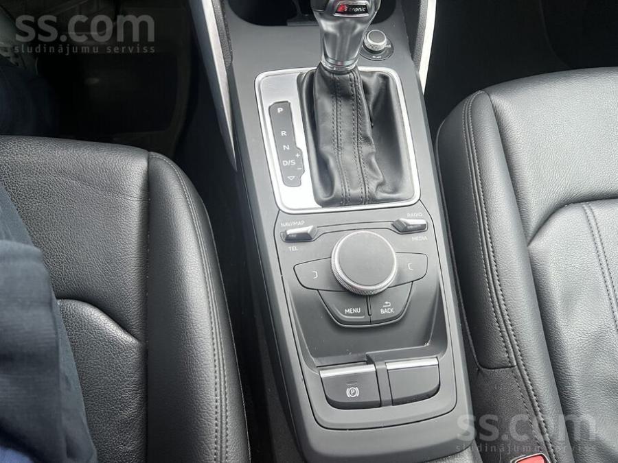Black Audi Q2 2017 in Riga, with an engine capacity of 1.40 L and mileage of 215 thousand km for 15200 €, photo 15 on AUTOMOTO.COM.LV