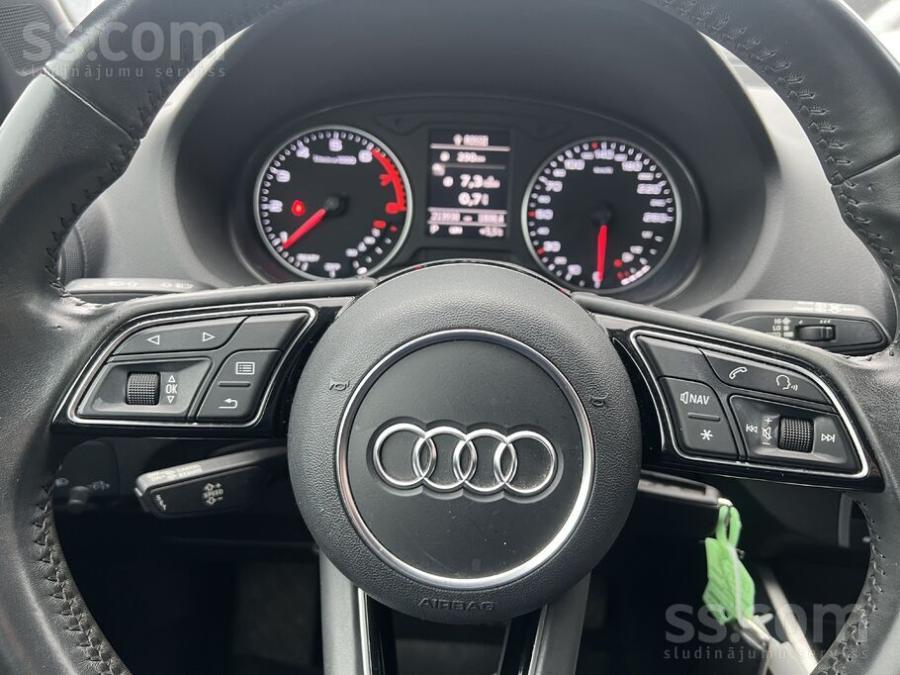 Black Audi Q2 2017 in Riga, with an engine capacity of 1.40 L and mileage of 215 thousand km for 15200 €, photo 22 on AUTOMOTO.COM.LV