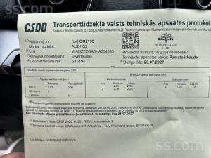 Black Audi Q2 2017 in Riga, with an engine capacity of 1.40 L and mileage of 215 thousand km for 15200 €, photo 24 on AUTOMOTO.COM.LV