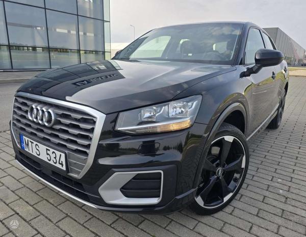 Black Audi Q2 2017 in Panevezys, with an engine capacity of 1.60 L and mileage of 232 thousand km for 10999 €, photo 1 on AUTOMOTO.COM.LV