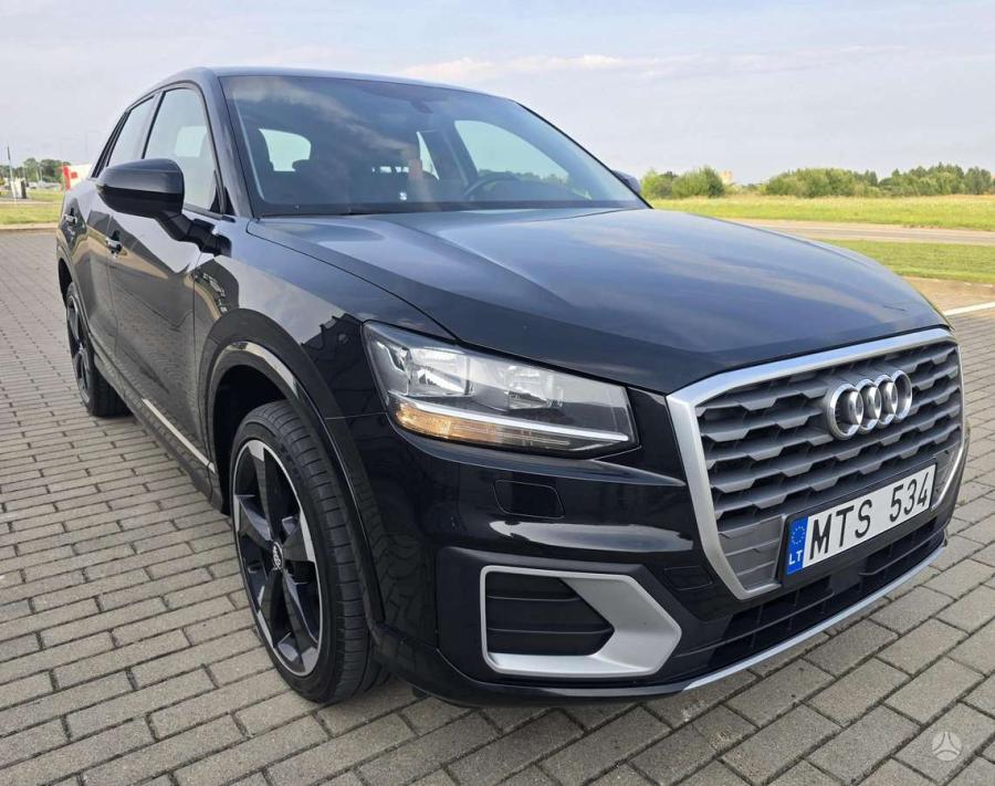 Black Audi Q2 2017 in Panevezys, with an engine capacity of 1.60 L and mileage of 232 thousand km for 10999 €, photo 9 on AUTOMOTO.COM.LV