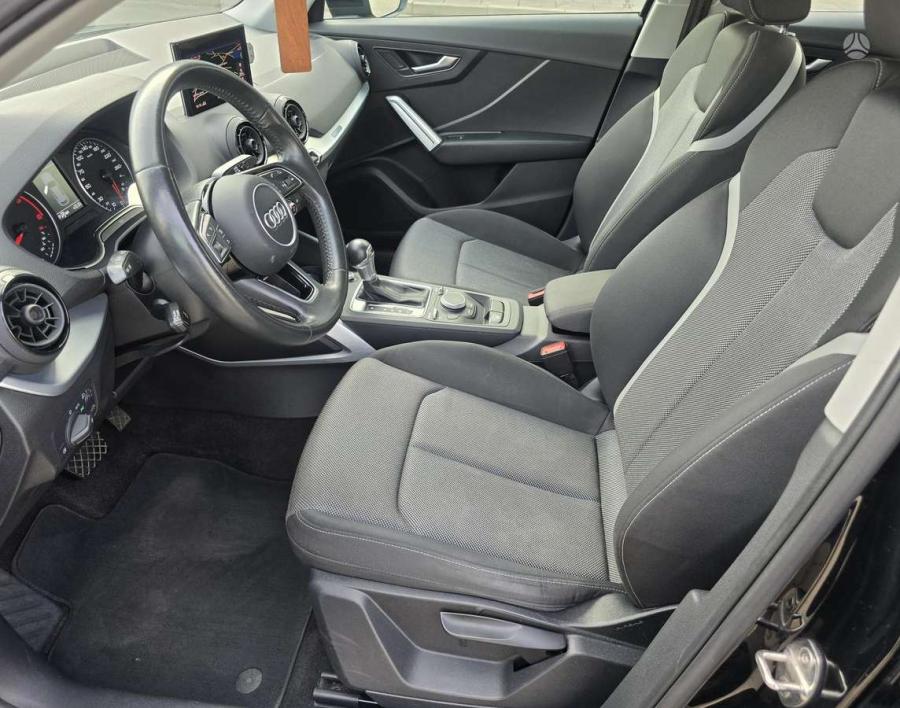 Black Audi Q2 2017 in Panevezys, with an engine capacity of 1.60 L and mileage of 232 thousand km for 10999 €, photo 15 on AUTOMOTO.COM.LV