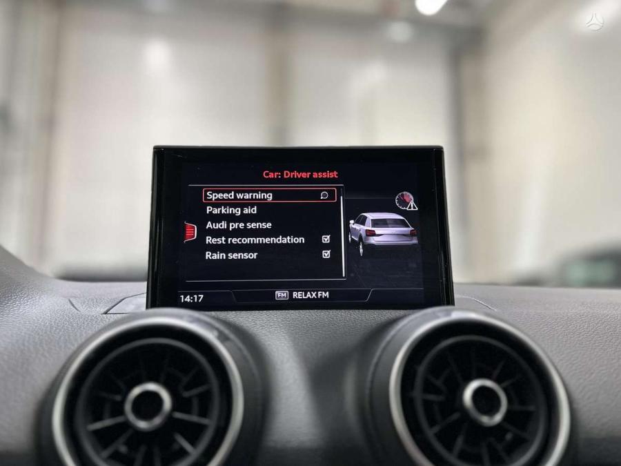 Black Audi Q2 2017 in Vilnius, with an engine capacity of 1.00 L and mileage of 44 thousand km for 17290 €, photo 27 on AUTOMOTO.COM.LV
