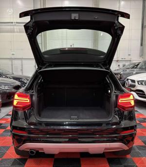 Black Audi Q2 2017 in Vilnius, with an engine capacity of 1.00 L and mileage of 44 thousand km for 17290 €, photo 31 on AUTOMOTO.COM.LV