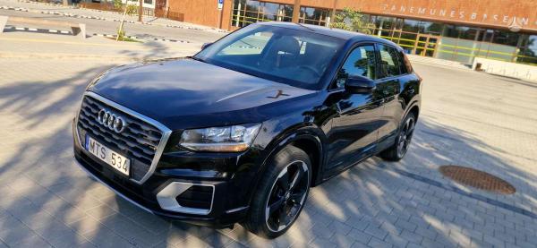 Black Audi Q2 2017 in Kaunas, with an engine capacity of 1.60 L and mileage of 233 thousand km for 10100 €, photo 1 on AUTOMOTO.COM.LV