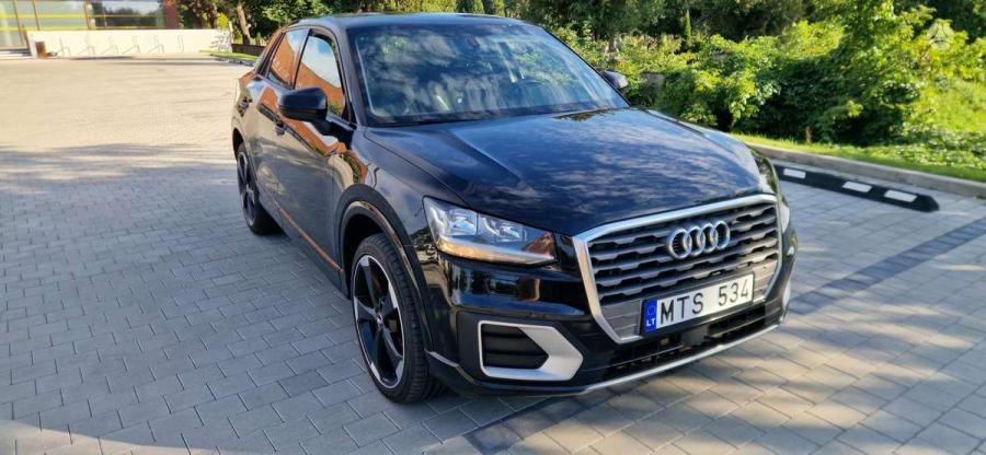 Black Audi Q2 2017 in Kaunas, with an engine capacity of 1.60 L and mileage of 233 thousand km for 10100 €, photo 3 on AUTOMOTO.COM.LV