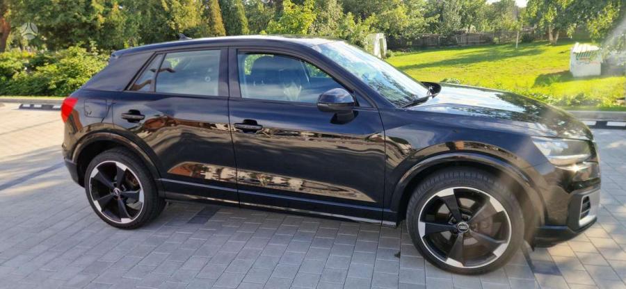 Black Audi Q2 2017 in Kaunas, with an engine capacity of 1.60 L and mileage of 233 thousand km for 10100 €, photo 8 on AUTOMOTO.COM.LV