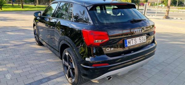 Black Audi Q2 2017 in Kaunas, with an engine capacity of 1.60 L and mileage of 233 thousand km for 10100 €, photo 10 on AUTOMOTO.COM.LV