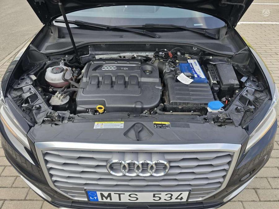 Black Audi Q2 2017 in Kaunas, with an engine capacity of 1.60 L and mileage of 233 thousand km for 10100 €, photo 20 on AUTOMOTO.COM.LV