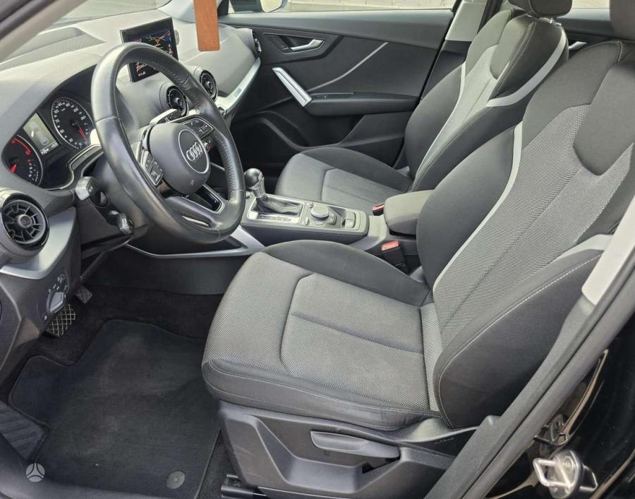 Black Audi Q2 2017 in Kaunas, with an engine capacity of 1.60 L and mileage of 233 thousand km for 10100 €, photo 23 on AUTOMOTO.COM.LV