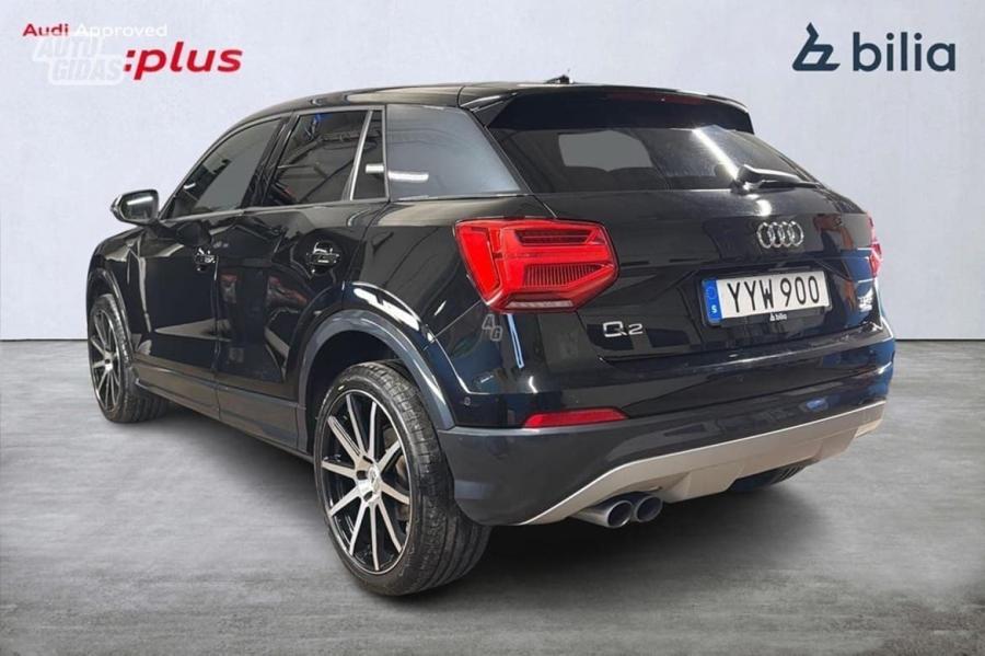 Black Audi Q2 2018 in Kaunas, with an engine capacity of 0.00 L and mileage of 82 thousand km for 26210 €, photo 2 on AUTOMOTO.COM.LV