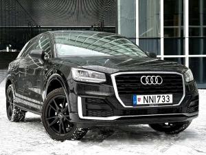 Black Audi Q2 2018 in Vilnius, with an engine capacity of 1.40 L and mileage of 158 thousand km for 15990 €, photo 7 on AUTOMOTO.COM.LV