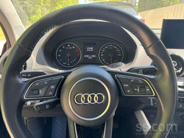 Black Audi Q2 2018 in Riga, with an engine capacity of 1.40 L and mileage of 127 thousand km for 14900 €, photo 4 on AUTOMOTO.COM.LV