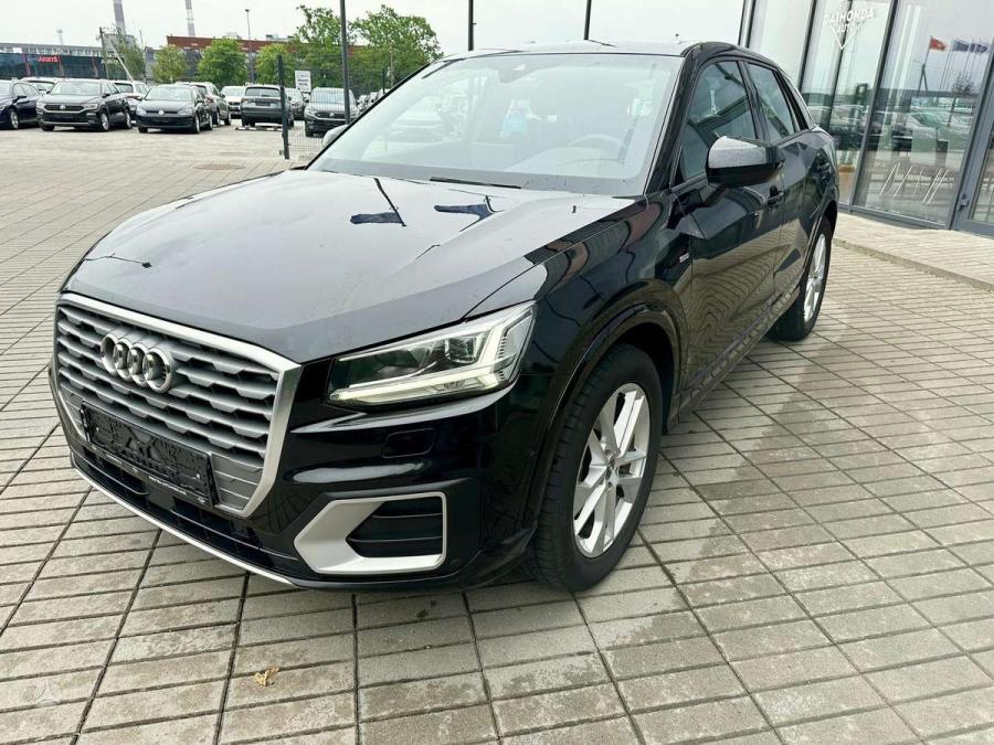 Melns Audi Q2 2018 Kauņa, ar dzinēja tilpumu 1.40 L un nobraukumu 198 tūkst. km par 14900 €, foto 1 vietnē AUTOMOTO.COM.LV