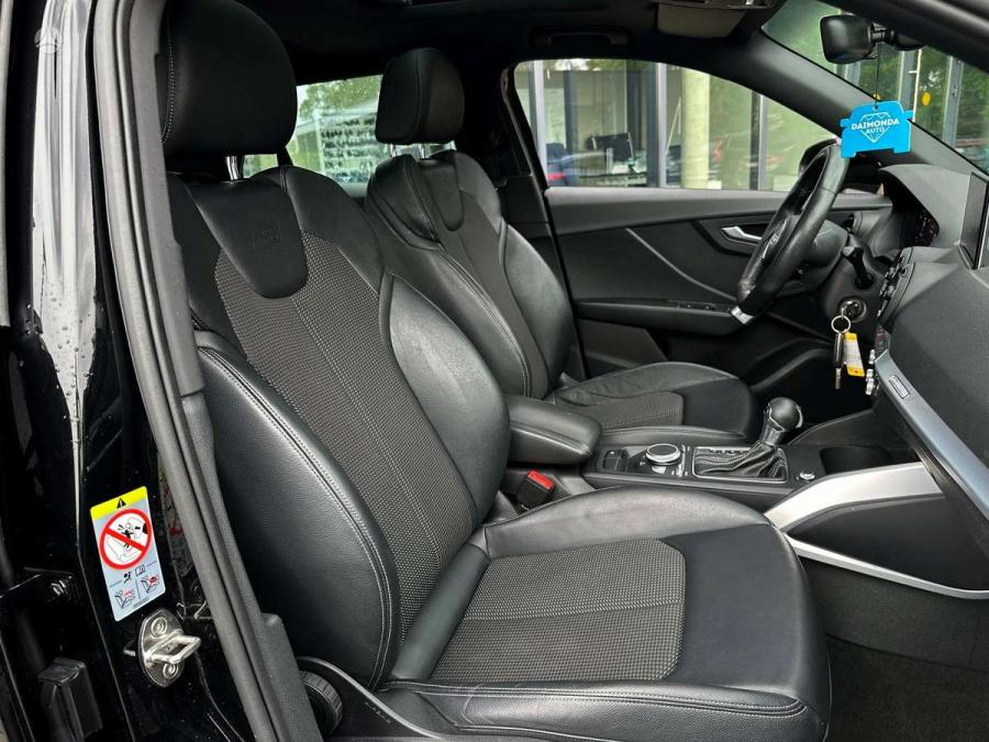 Melns Audi Q2 2018 Kauņa, ar dzinēja tilpumu 1.40 L un nobraukumu 198 tūkst. km par 14900 €, foto 11 vietnē AUTOMOTO.COM.LV