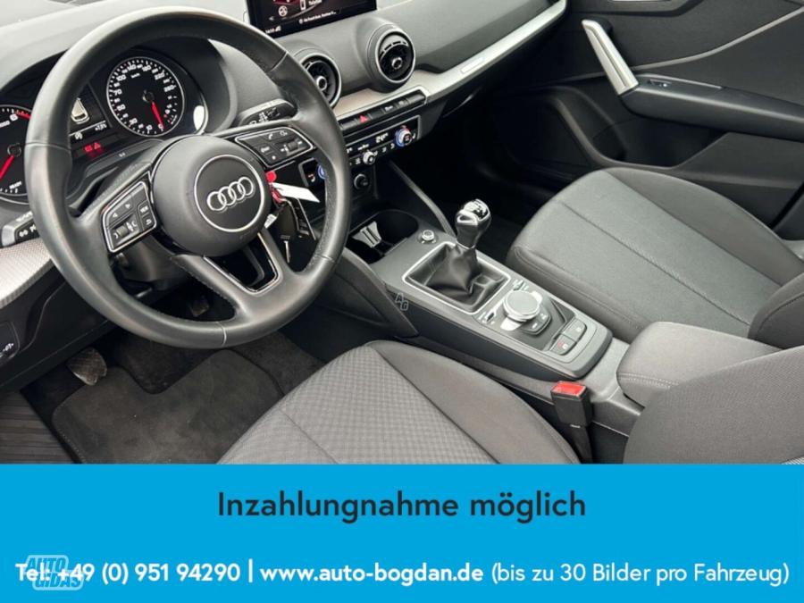 Black Audi Q2 2021 in Kaunas, with an engine capacity of 1.00 L and mileage of 53 thousand km for 21572 €, photo 4 on AUTOMOTO.COM.LV